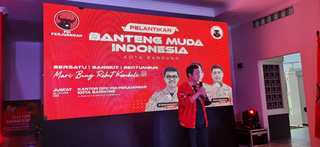 Pelantikan Banteng Muda Indonesia Kota Bandung - Banteng Muda Indonesia