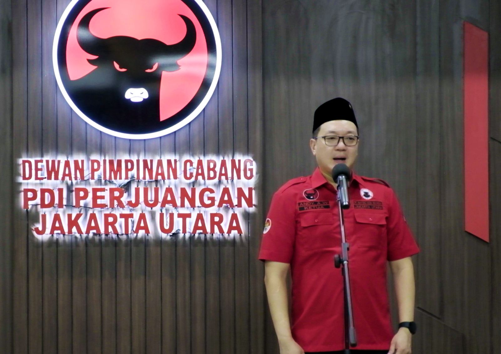 Resmi Dilantik Sebagai Ketua BMI Jakut, Andy Arif Widjaja Siap ...